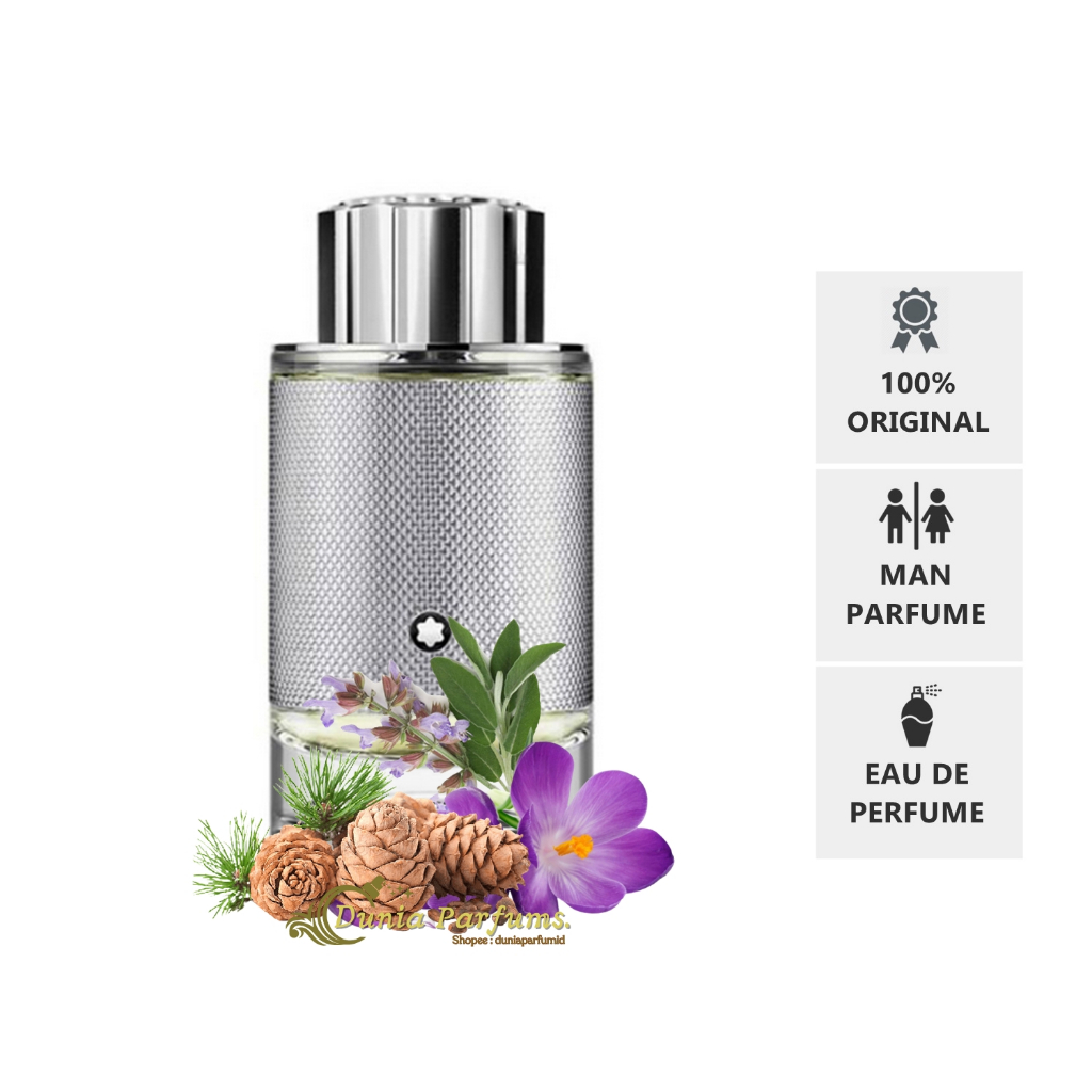Jual Montb**nc Explorer Platinum EDP (Eau de perfume) Woody Aromatic ...