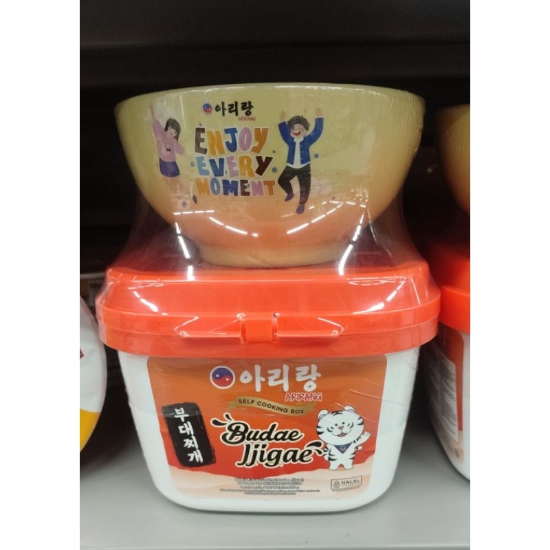 Jual Arirang Self Cooking Box Budae Jjigae+Free Mangkok | Shopee Indonesia