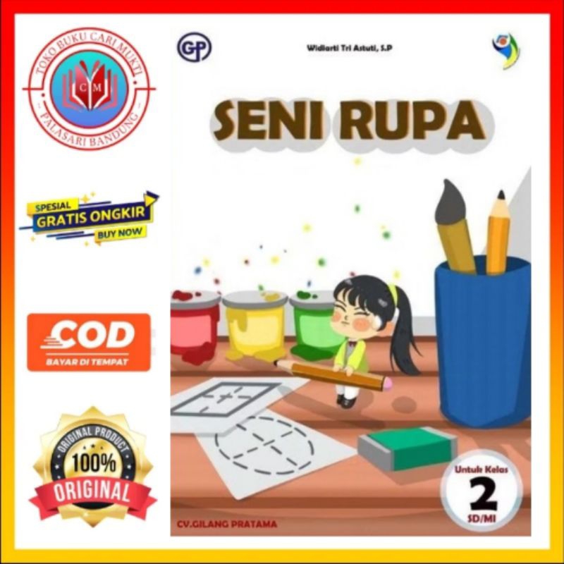 Jual BUKU SENI RUPA SD/MI KELAS 2 KURIKULUM MERDEKA GILANG PRATAMA | Shopee Indonesia
