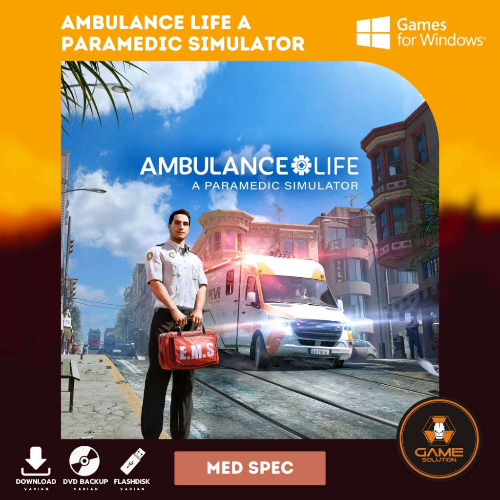 Jual AMBULANCE LIFE A PARAMEDIC SIMULATOR | Game PC | Shopee Indonesia