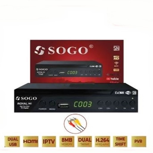 Jual SOGO STB : SET TOP BOX STB DIGITAL RECEIVER / DVB TVR | Shopee ...