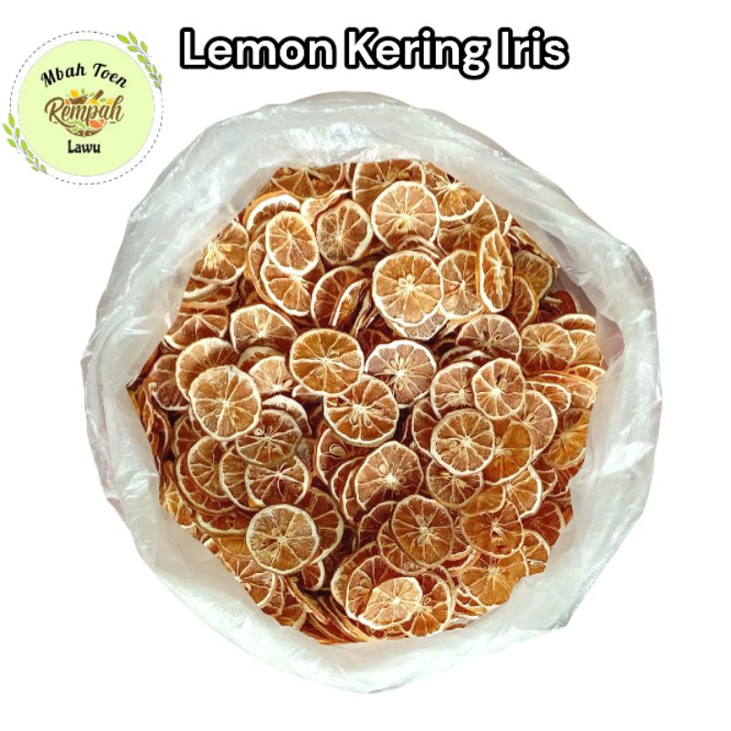 Jual Lemon Kering Iris Grad A 1kg/Sun Dried Lemons Slice 1kg | Shopee Indonesia