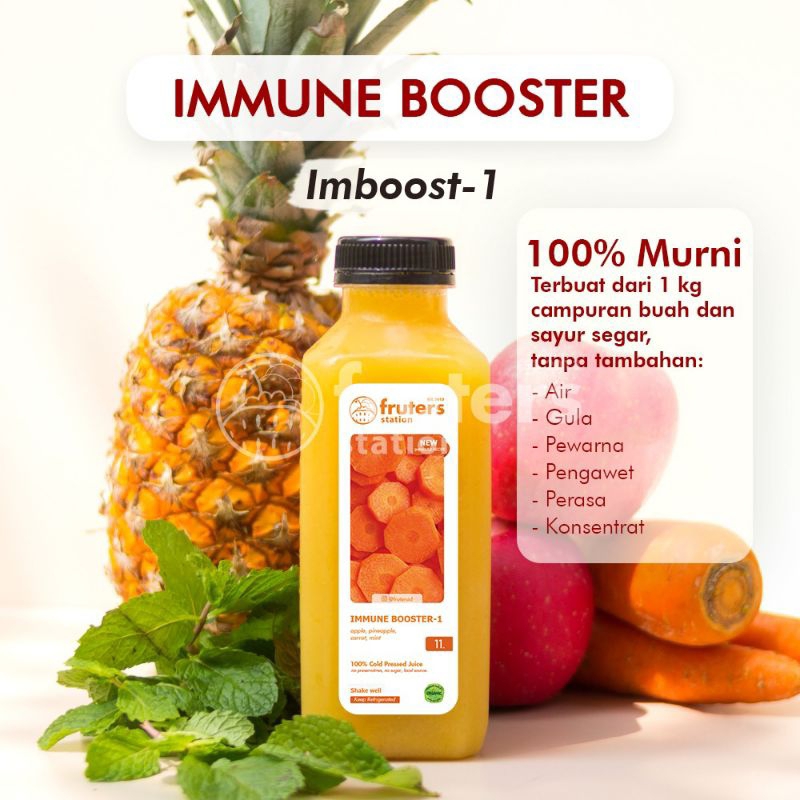 Jual [IMBOOST-1] Cold Pressed Juice 100% Murni (Jus Sehat / Diet ...