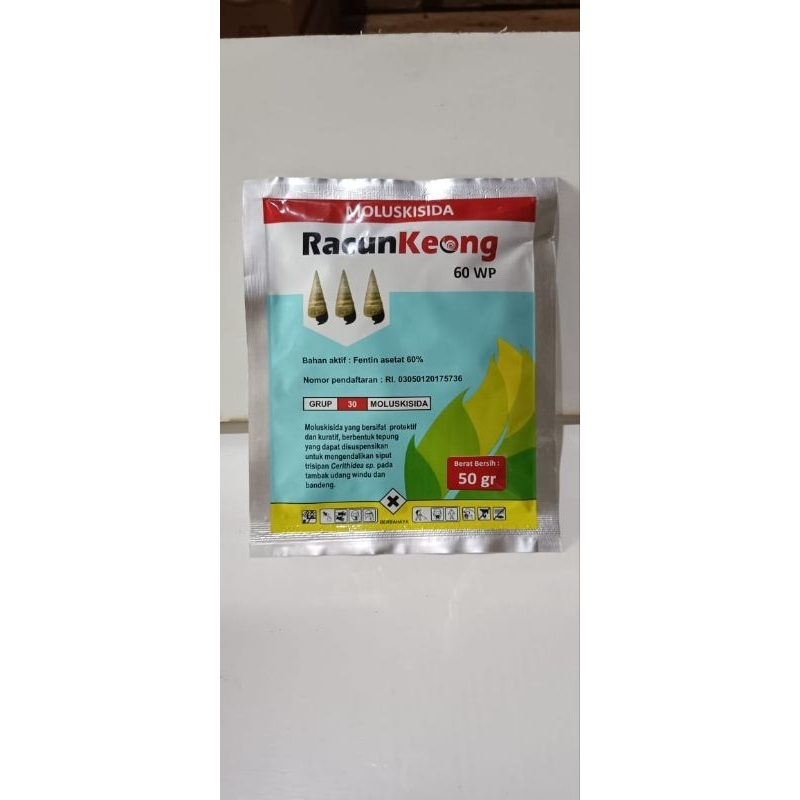 Jual racun keong (50gram) pembasmi keong sawah | Shopee Indonesia