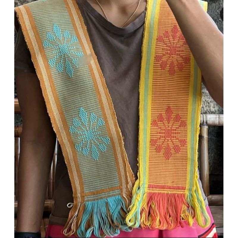 Jual Syal Tenun Sape Pewarna Alam, NTT (Original Premium) | Shopee ...