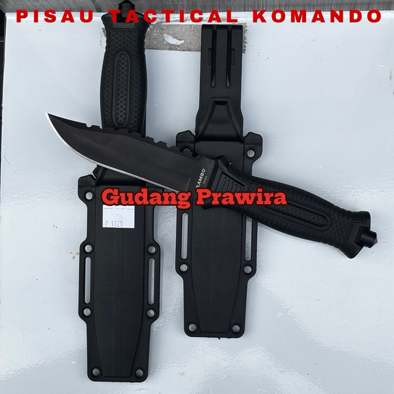 Jual Pisau Tactical Komando Bilah lurus baja pisau kopel | Shopee Indonesia
