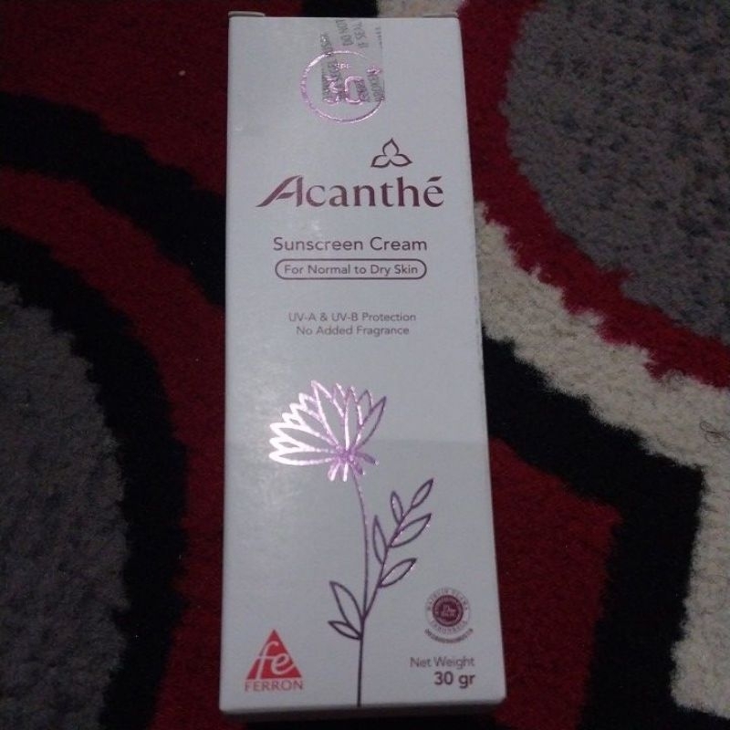 Jual Acanthe SPF 30+ original | Shopee Indonesia