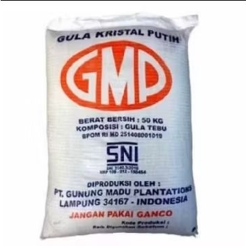 Jual Gula pasir merek GMP 50 kg | Shopee Indonesia
