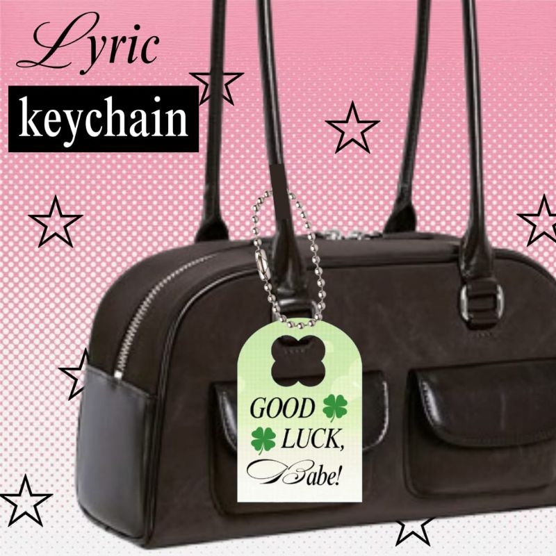 Jual [PRE-ORDER] KEYCHAIN LYRIC TAYLOR SWIFT BILLIE EILISH SABRINA ...