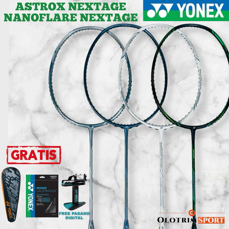Jual Raket Badminton YONEX ASTROX NANOFLARE NEXTAGE Nano Flare Next Age Original | Shopee Indonesia