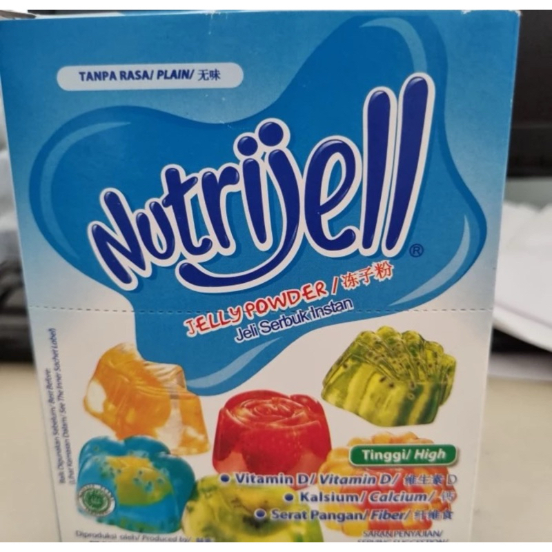 Jual Nutrijell plain 1 box isi 12 pcs | Shopee Indonesia
