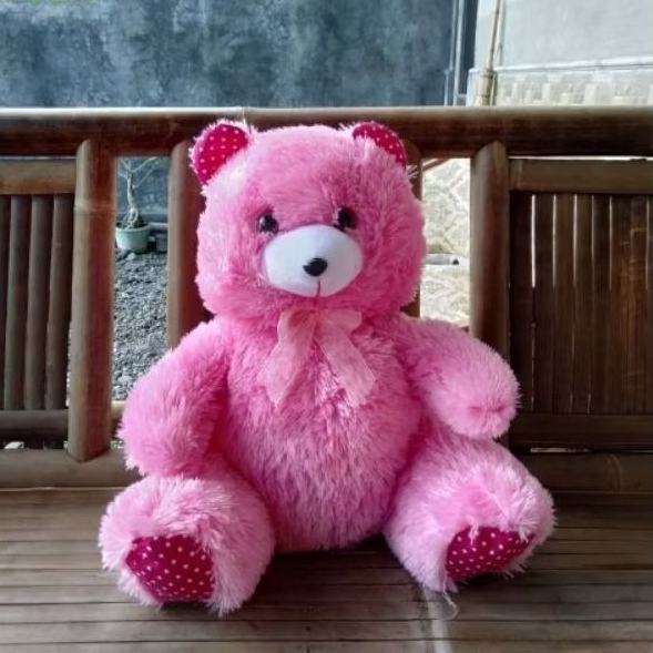 Jual boneka beruang duduk ukuran sedang 40cm | Shopee Indonesia