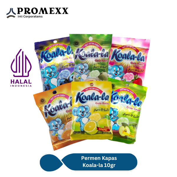 Jual Permen Kapas Hemat Koala-La 10gr ( 5pcs ) | Shopee Indonesia