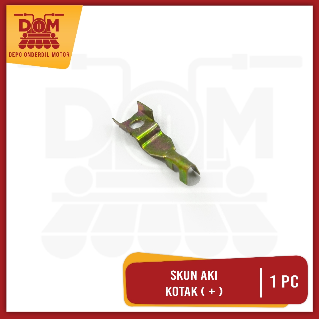 Jual Skun Aki Kotak + Positif Harga Per 1 Pcs (PSP) Scun Klem Accu ...