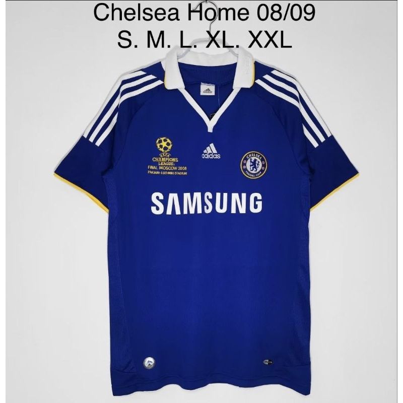 Jual Jersey bola classic grade AAA retro chelsea home 08 &11/12 grade ...
