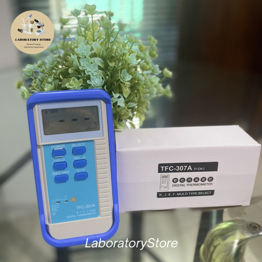 Jual Digital Thermometer TYPE K/J/E/T Thermocouple TFC-307A MICROTEMP ...