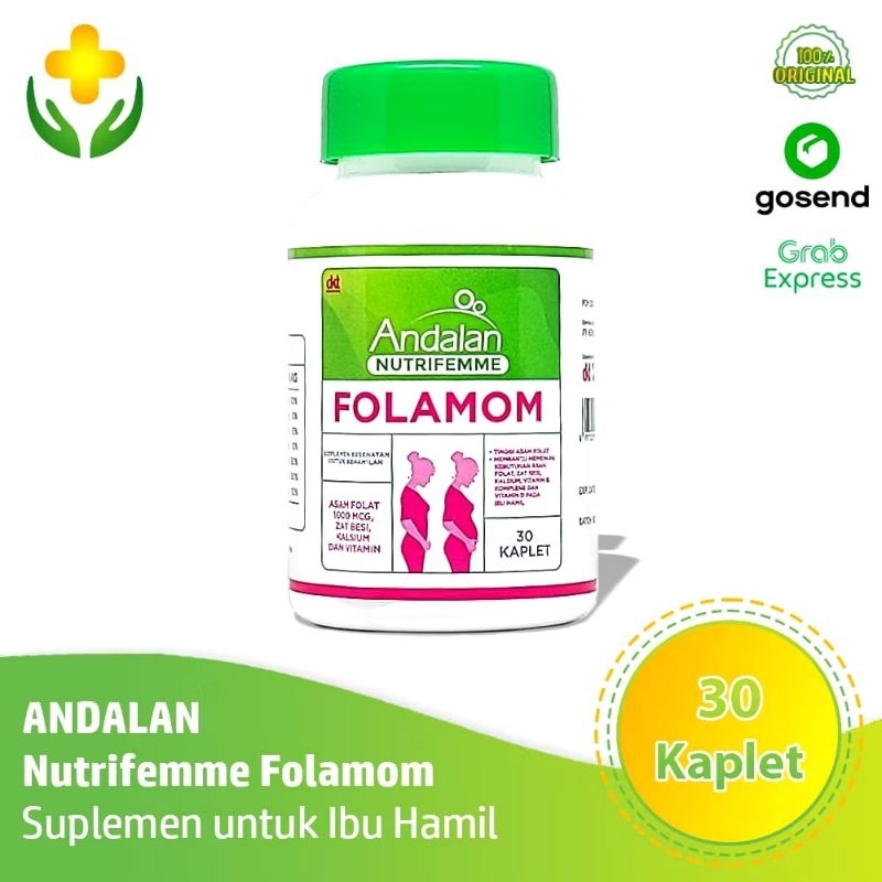 Jual ASAM FOLAT FOLAMOM 30TABLET | Shopee Indonesia