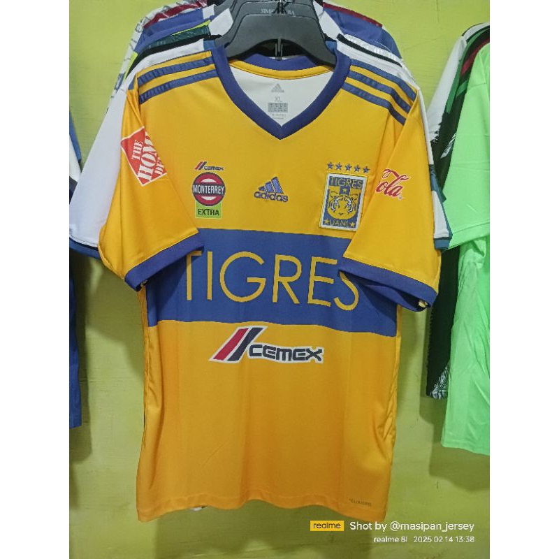 Jual Jersey liga Mexico Tigres UANL | Shopee Indonesia
