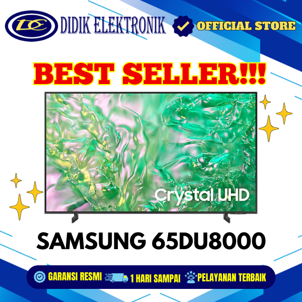 Jual (Khusus Luar Kota) Samsung 65DU8000 Smart Tv 65 Inch Crystal UHD 4K UA65DU8000KXXD NEW 2024 ...