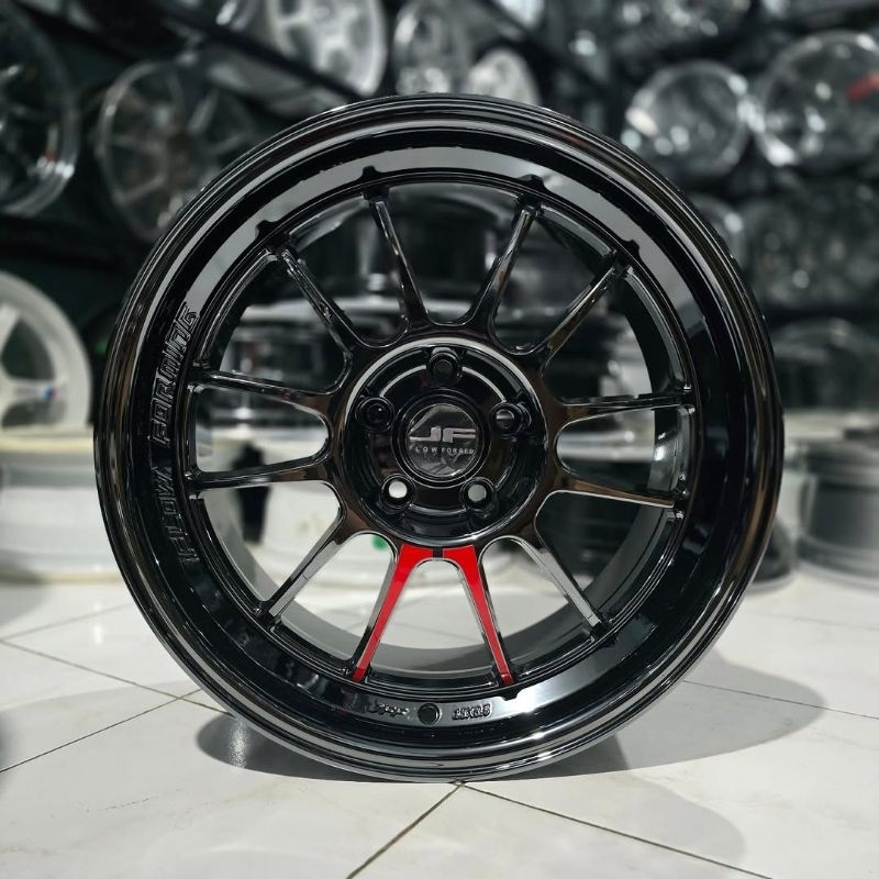 Jual velg mobil ring 18 BUZZ JF LEBAR 8,5 ET 40 velg mobil racing R18 ...
