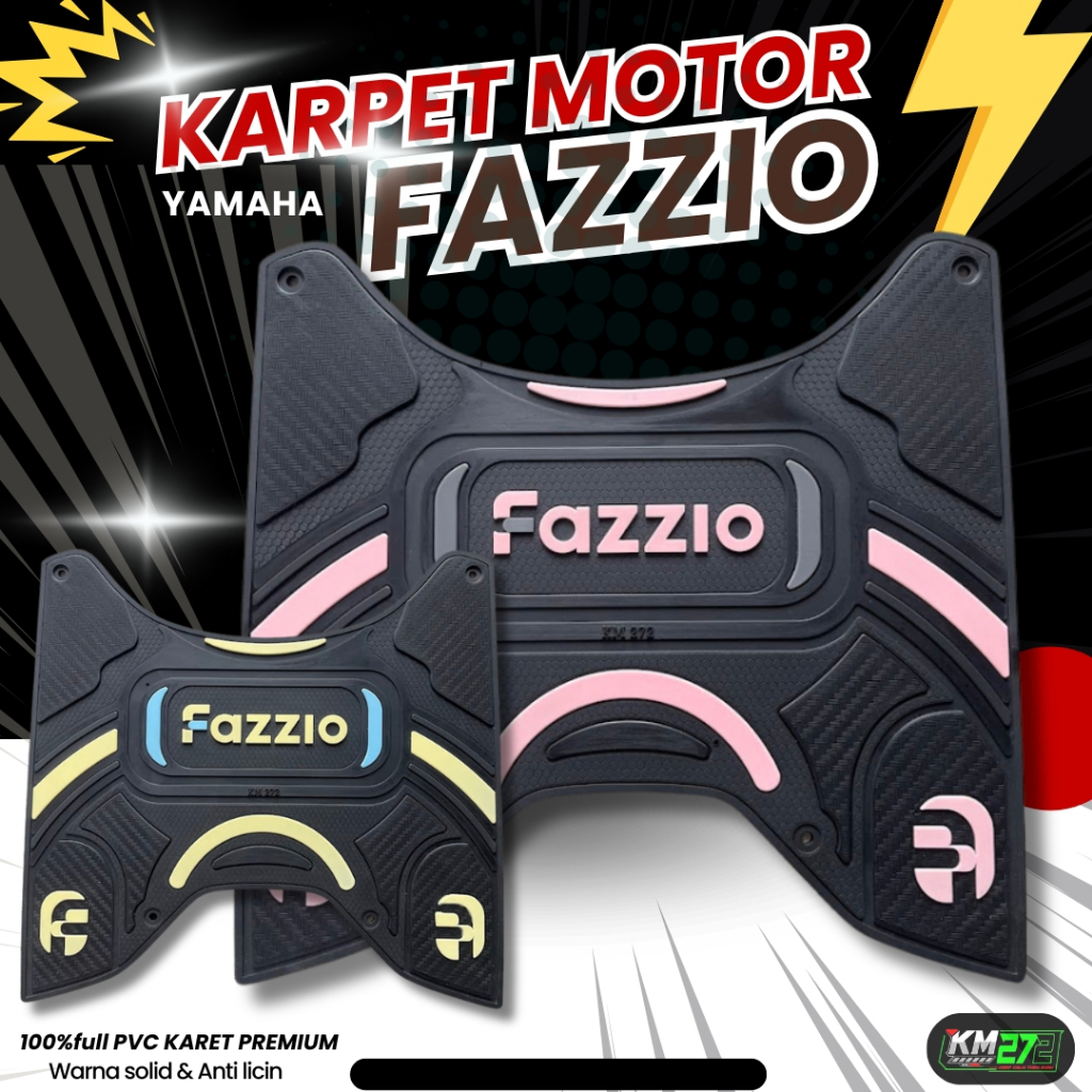 Jual KARPET MOTOR FAZZIO - ALAS KAKI MOTOR FAZZIO - AKSESORIS MOTOR ...