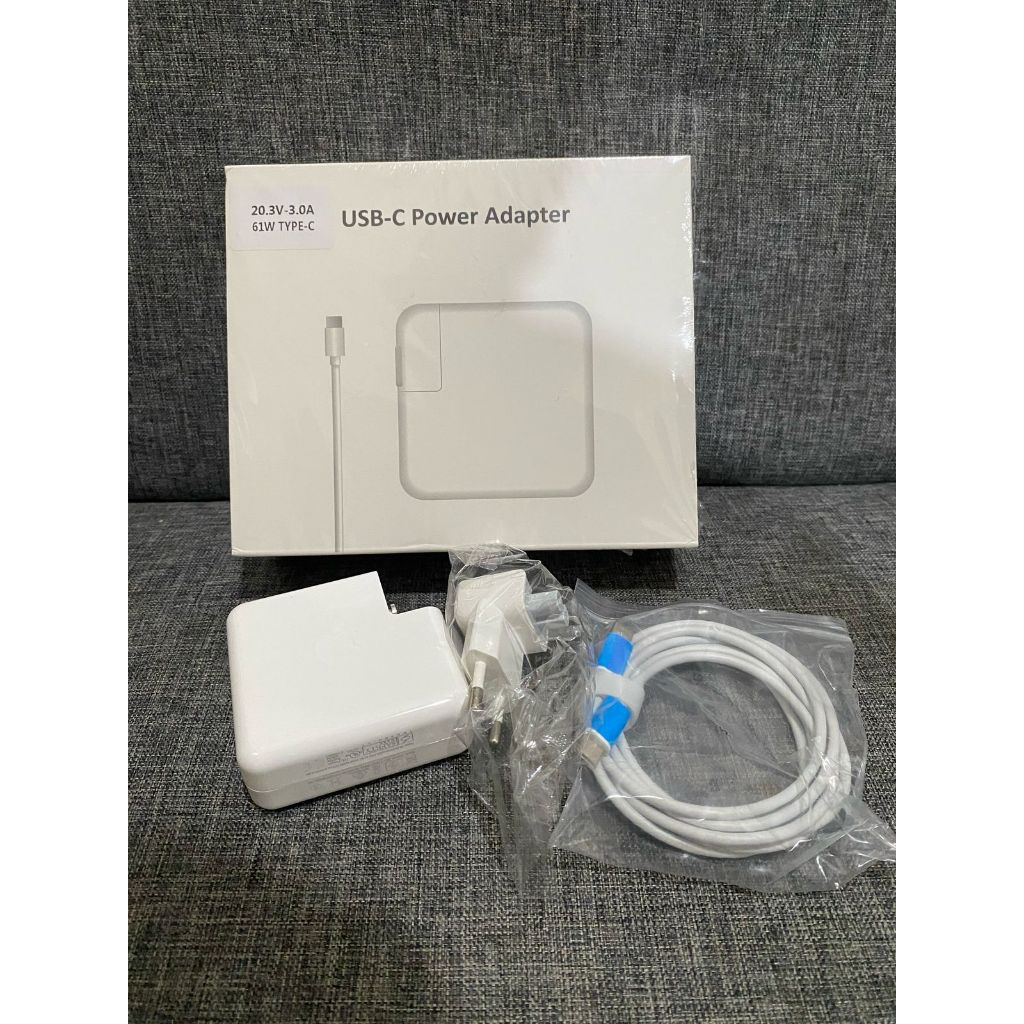 Jual Charger MacBook A1718 Apple Magsafe Type-C 61W USB-C Power Adapter ...