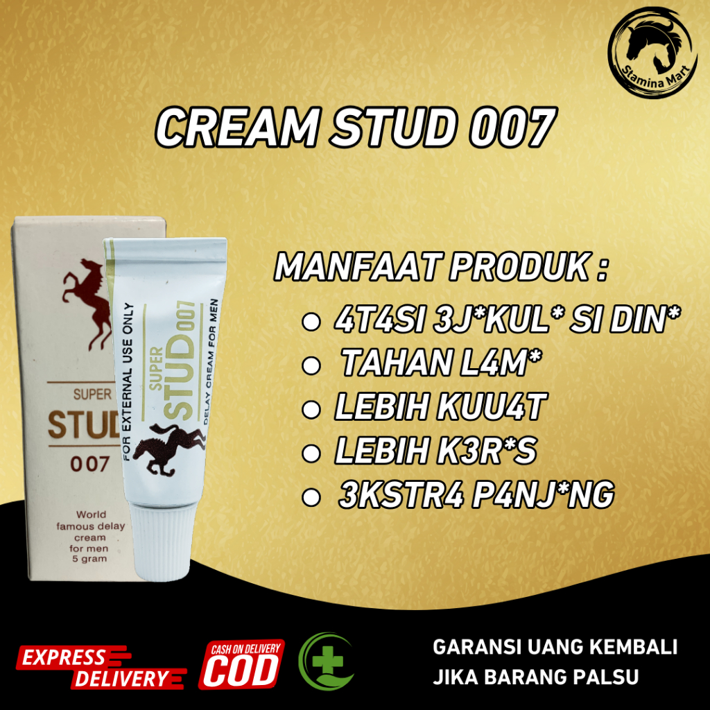 Jual Salep Cream Oles STUD 007 Krim Oles Kuat Tahan Lama Original Asli | Shopee Indonesia