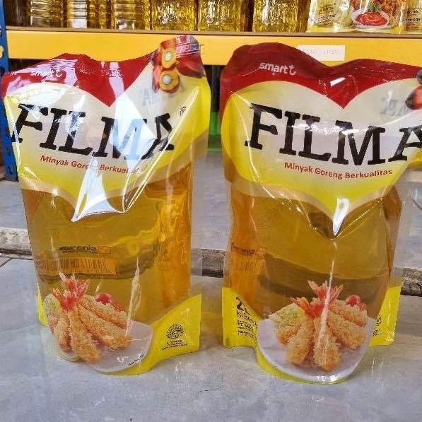 Jual [JUAL] MINYAK FILMA KARTONAN KEMASAN POUCH 2 LITER | Shopee Indonesia