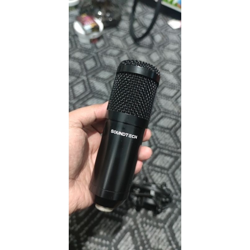 Jual Mic Condenser Soundtech Fullset | Shopee Indonesia