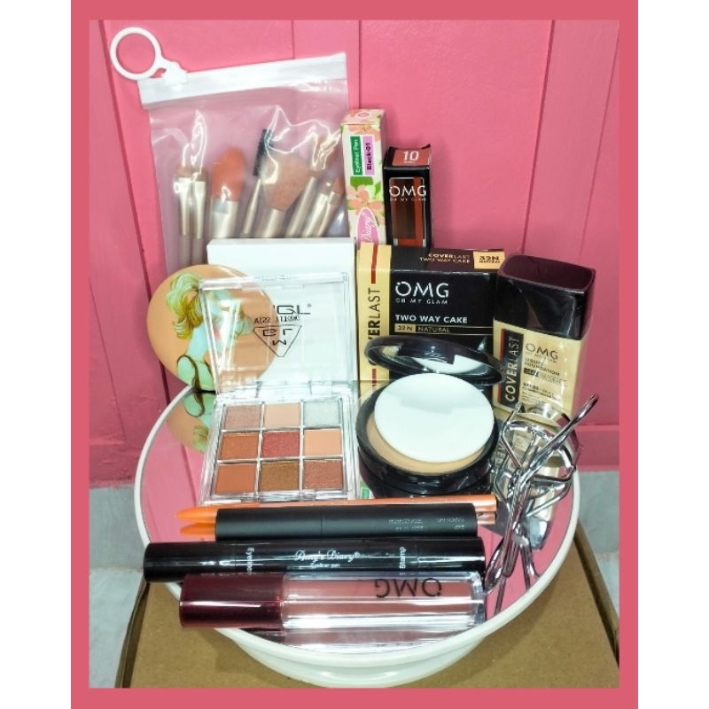 Jual 1 Set Alat Make up BPOM OMG dan Pixy Set Makeup Paket Kosmetik ...