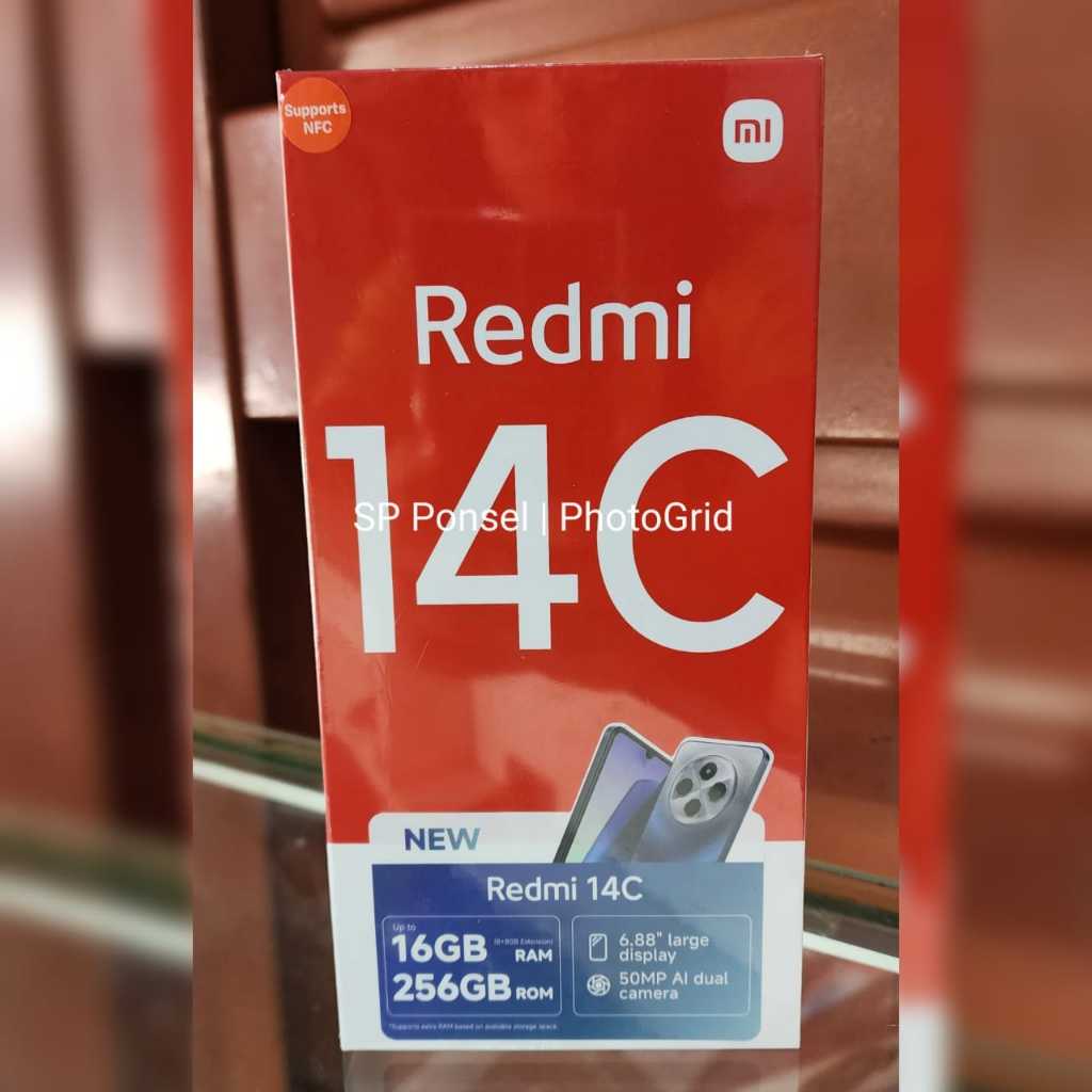 Jual xiaomi redmi 14c 8/256 ram 8/256gb new resmi | Shopee Indonesia