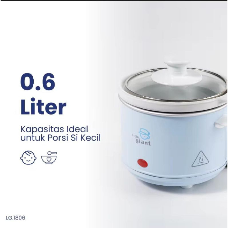 Jual Little Giant Electrical Ceramic Crockery Pot 0,6 L | Shopee Indonesia