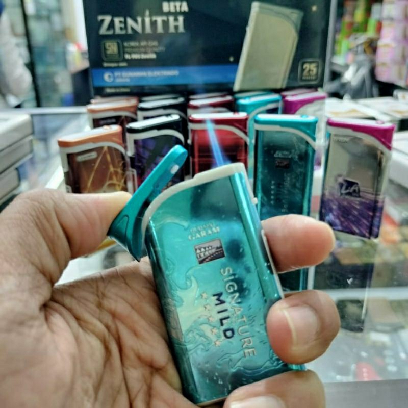 Jual Korek Api Bara Premium Body Besi ZENITH BETA / korek api / pemantik | Shopee Indonesia