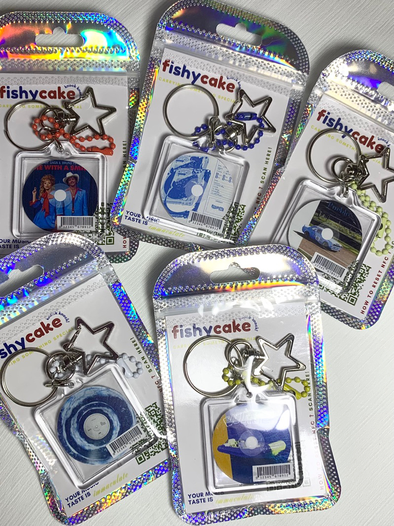 Jual fishycake - Spotify NFC Keychain Mini Cd Keychain / Gantungan ...