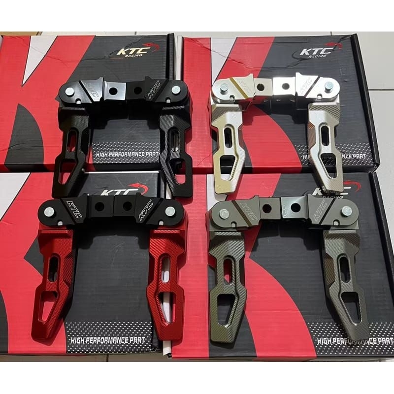 Jual FOOTSTEP PIJAKAN KAKI KTC RACING FULL CNC ORIGINAL UNIVERSAL SEMUA ...