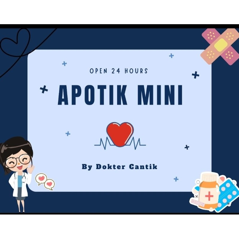 Jual Desain Sticker Apotik Mini 5 pcs | Shopee Indonesia