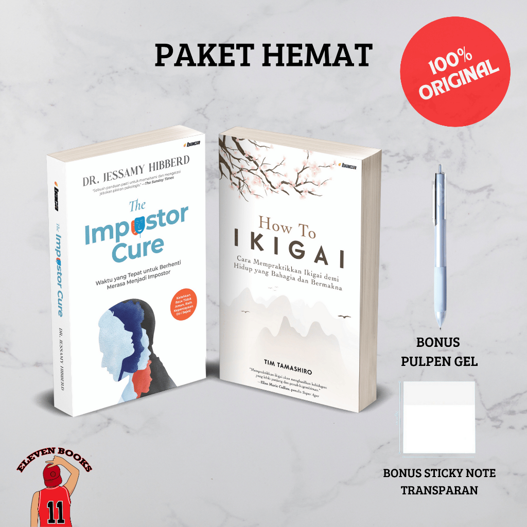 Jual Paket Hemat Buku Original How to Ikigai dan The Impostor Cure | Shopee Indonesia