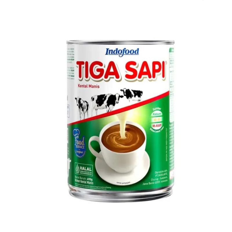 Jual Tiga Sapi Susu Kental Manis 490g | Shopee Indonesia