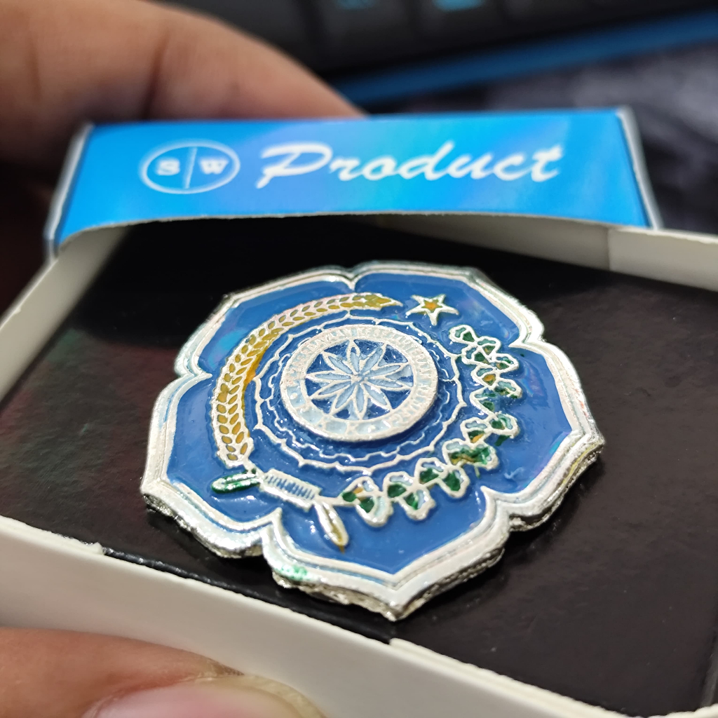 Jual Pin PKK Cor Premium 3Dimensi / Peniti & Magnet Super [ foto asli ...