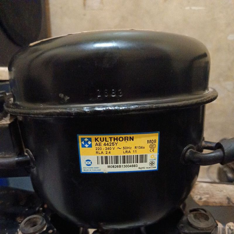Jual COMPRESSOR KULKAS / FRIZER / SHOWCASE 1/5 PK KULTHORN AE 4425 Y ...