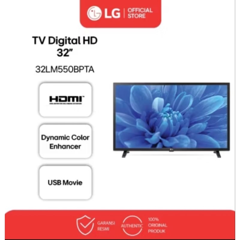 Jual TV Digital LED LG 32 inch 32LM550BPTA | Shopee Indonesia