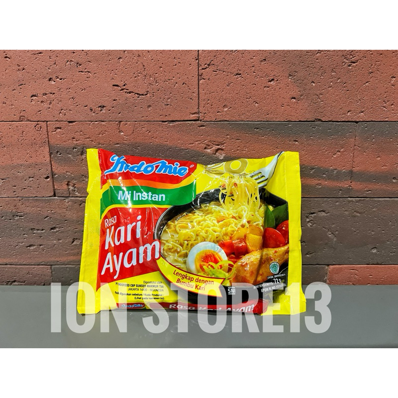 Jual Indomie Rasa Kari ayam 72g | Shopee Indonesia