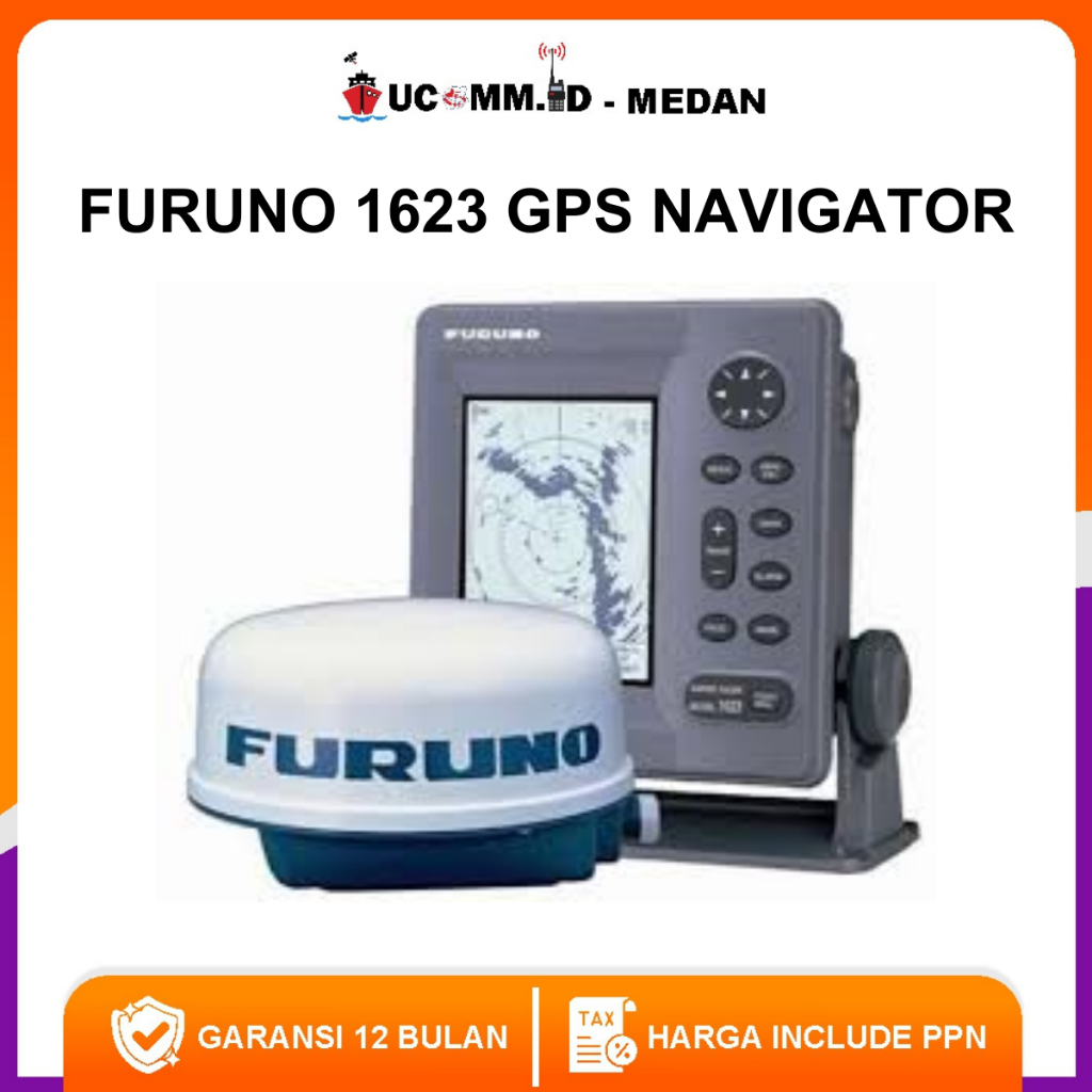 Jual FURUNO 1623 GPS Radar 16Nm 6 Inch Radar 1623 Furuno 6" 16 Nm Radar ...