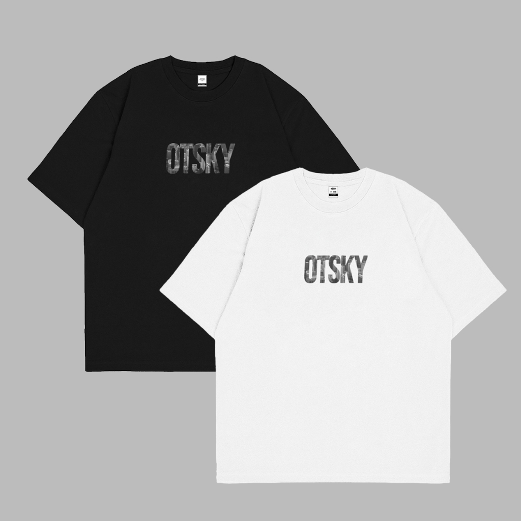 Jual Otsky Kaos Pria Logo OTS City Font Cotton 24s | Shopee Indonesia