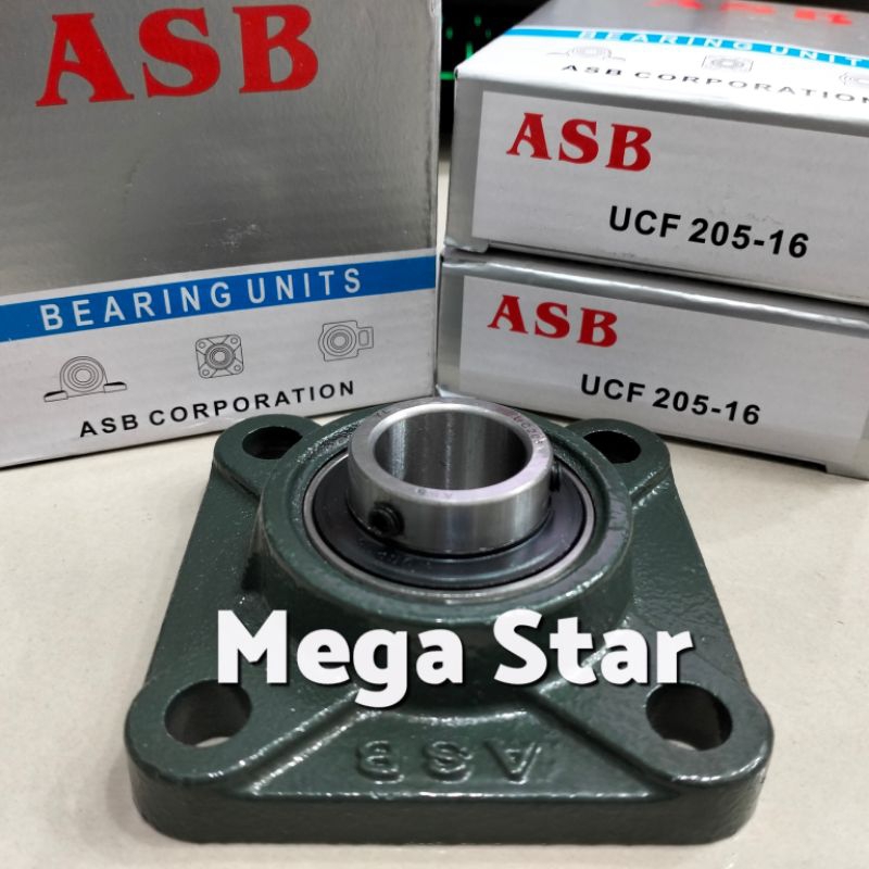 Jual BEARING UCF 205-16 / UCF205-16 ( AS 25.4mm ) ASB asli | Shopee Indonesia