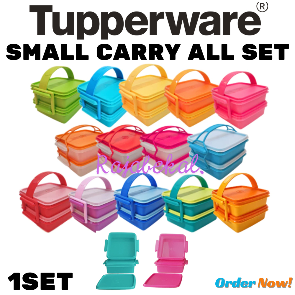 Jual PROMO Tupperware Small Carry All Set | Shopee Indonesia