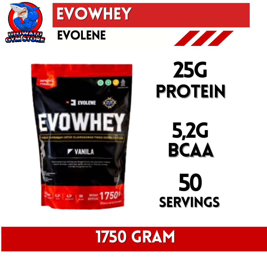 Jual Evolene Evowhey Protein 50 Servings Whey Protein | Shopee Indonesia