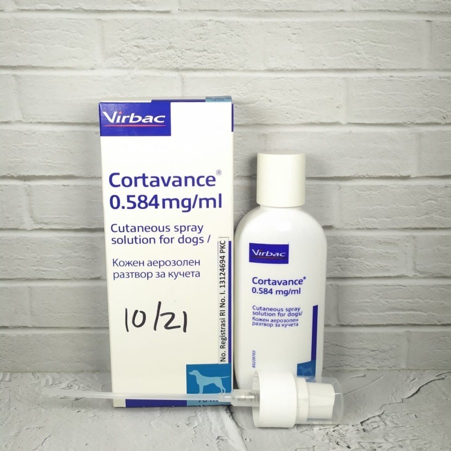 Jual VIRBAC CORTAVANCE 76 ML CUTANEOUS SPRAY SOLUTION | Shopee Indonesia