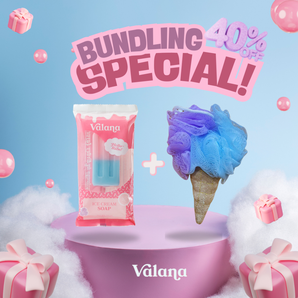 Jual BUNDLING SPECIAL! - 1 Sabun Ice Cream + 1 Scrub | Shopee Indonesia