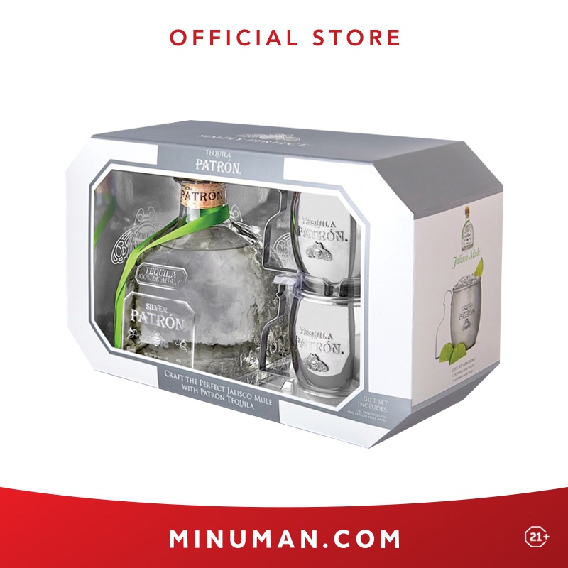 Jual Patron Silver Gift Pack 750ml | Shopee Indonesia